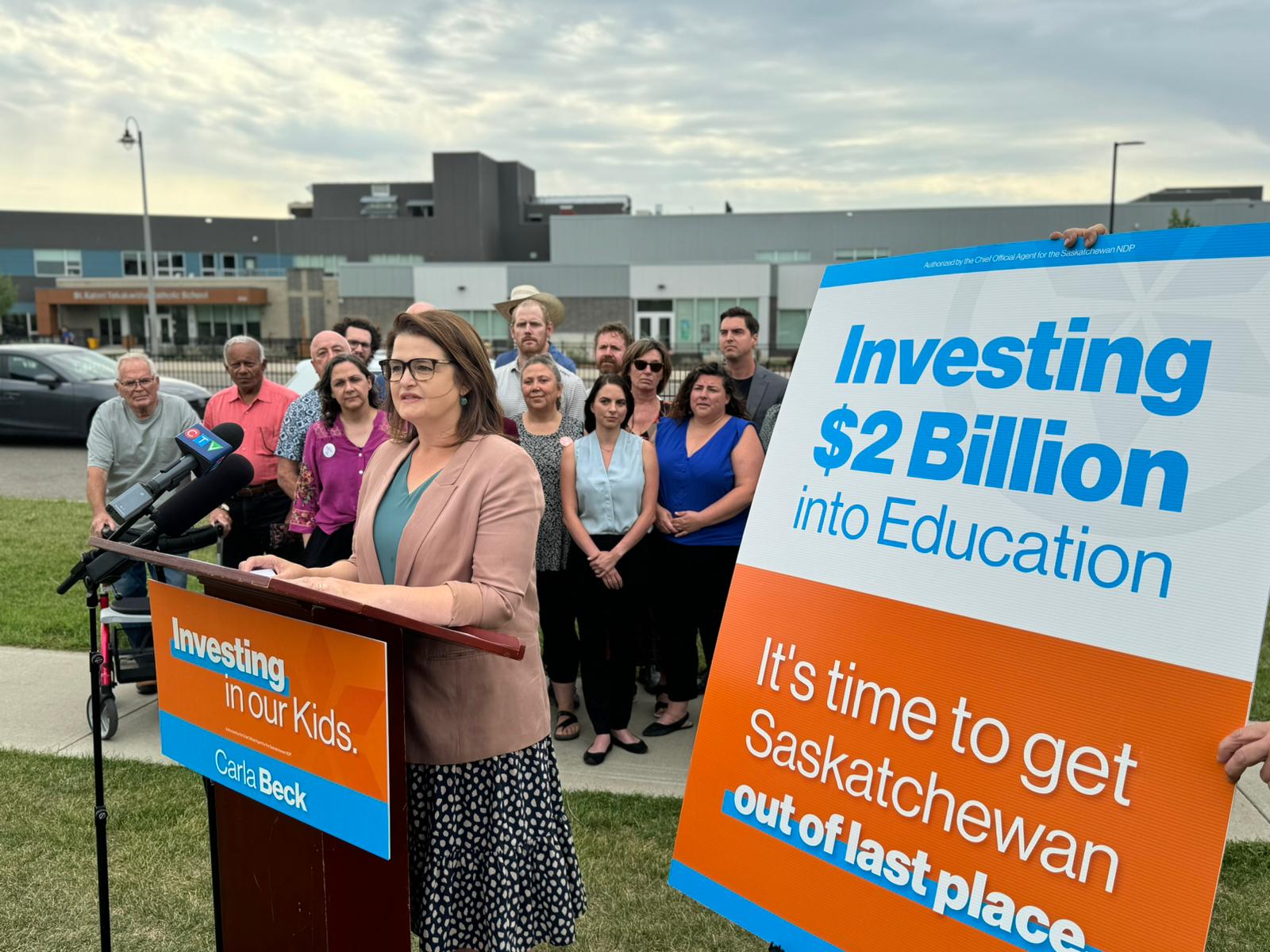 SAVING FAMILIES TIME AND MONEY; BECK ANNOUNCES HEALTHY SCHOOL FOOD ...