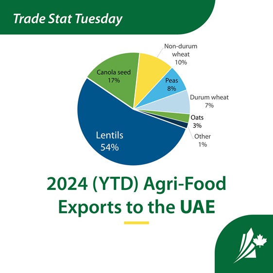 Value of Agri-Food Exports to United Arab Emirates Sees Increase from ...